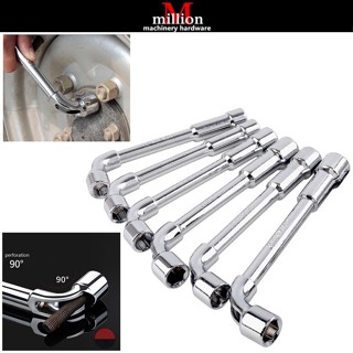 (L Type) 6mm-24mm L Shape Wrench L Type Pipe dual-head Elbow Piercing ...