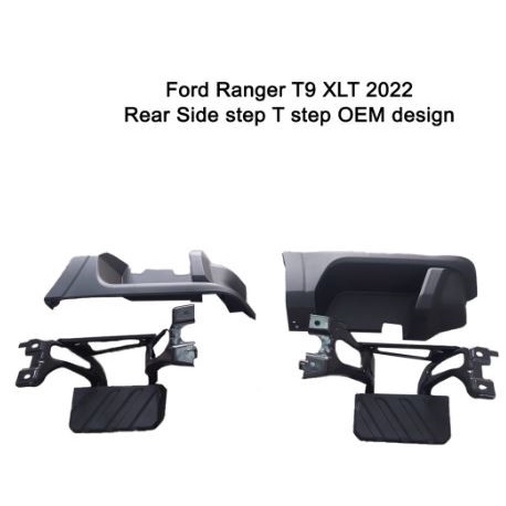 Ford ranger rear side step oem design t9 xl xlt xlt limited 2022 / Ford ...