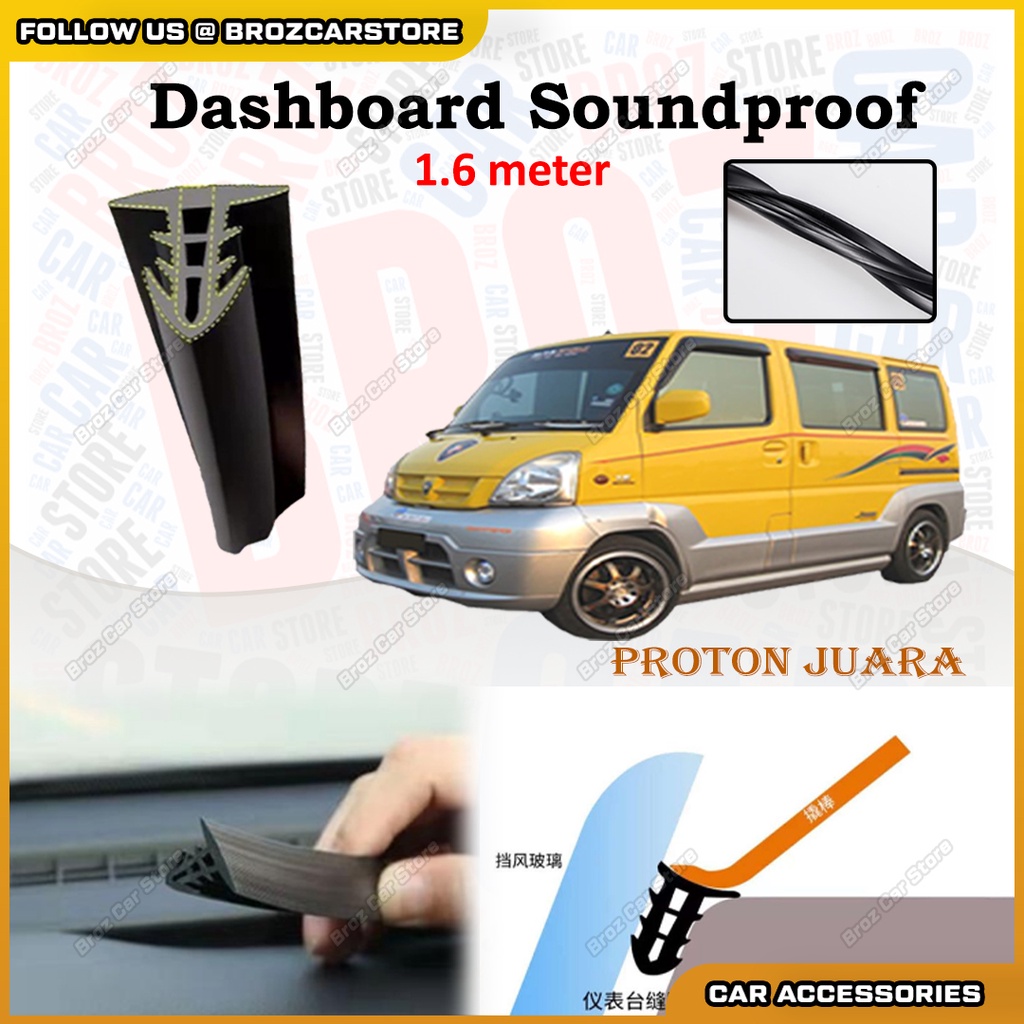 For PROTON JUARA T Shape Scheme Silence Car Soundproof Dashboard Sound ...