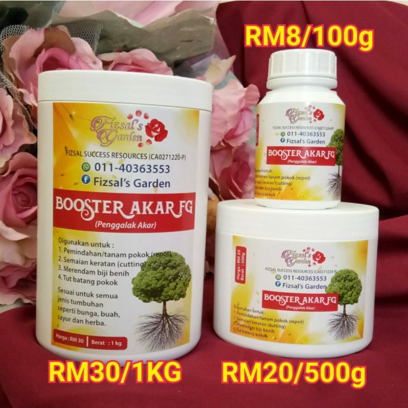 BOOSTER AKAR FG - ORGANIK Baja akar, push akar, penggalak dan ...
