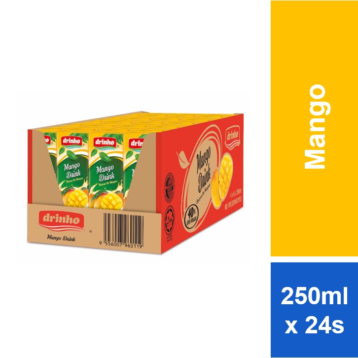 Drinho Mango 250ml x 24s | Shopee Malaysia