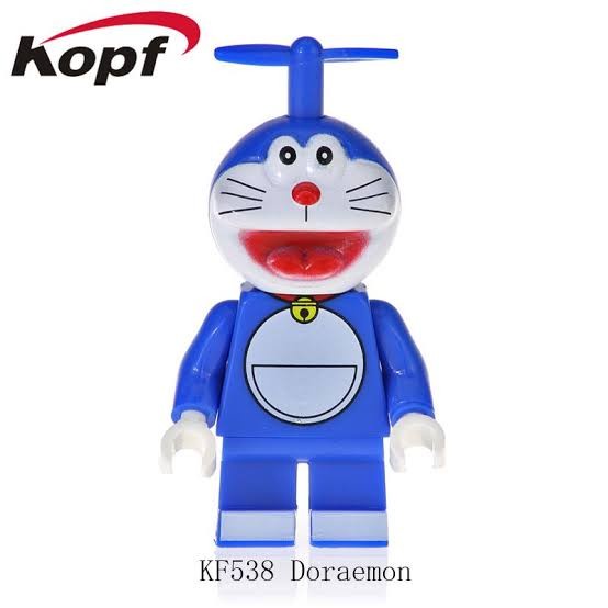 Lego Doraemon Minifigure Nobita Sonic Ninjago Zoro Vader Leia Luffy ...