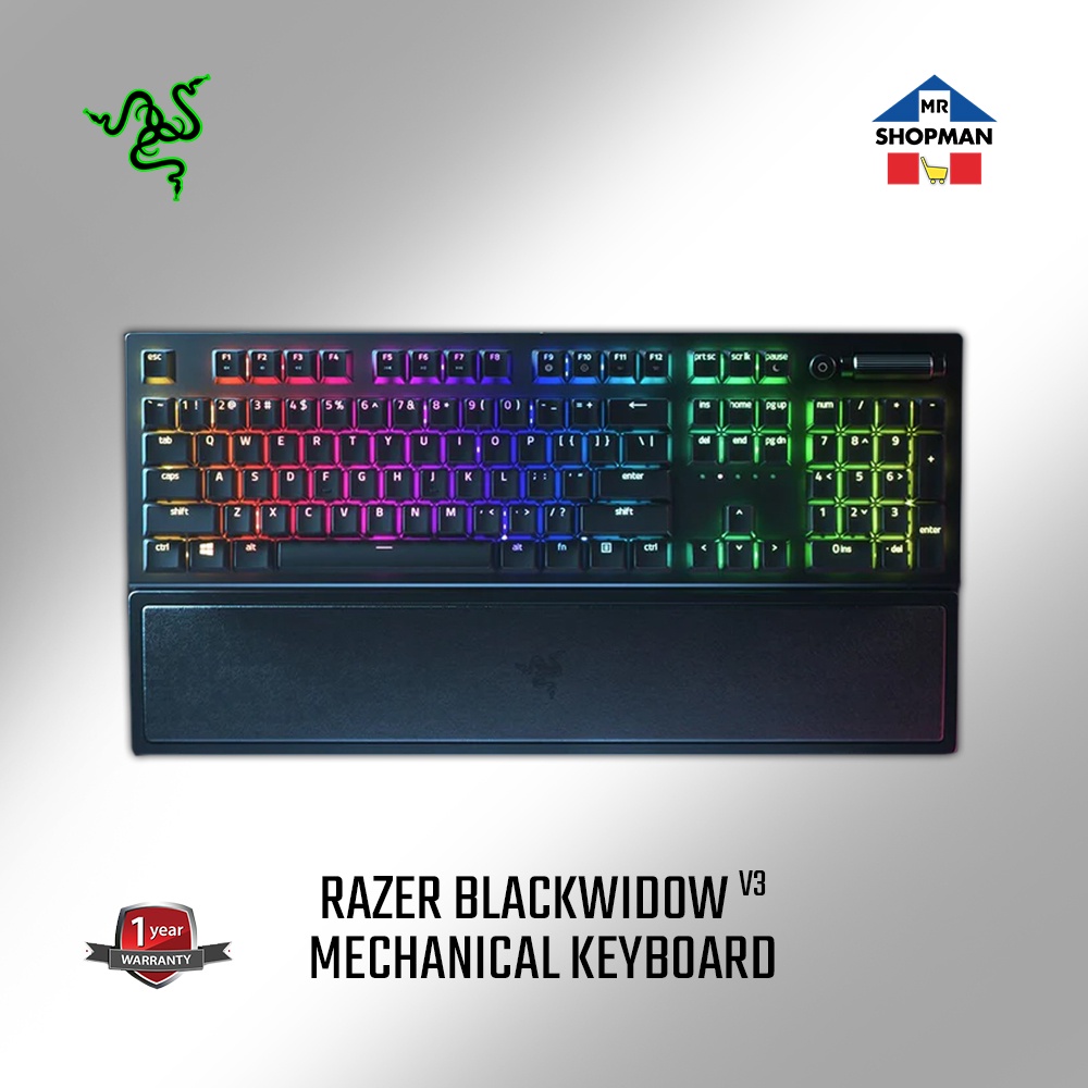Razer Blackwidow V3 Mechanical Wired Gaming Keyboard | Shopee Malaysia