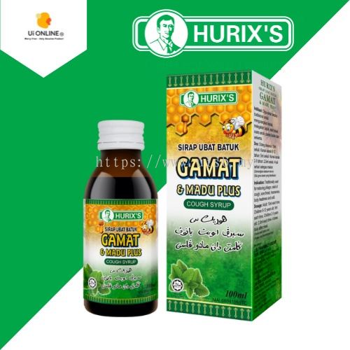 HURIX GAMAT & MADU PLUS COUGH SYRUP | Shopee Malaysia