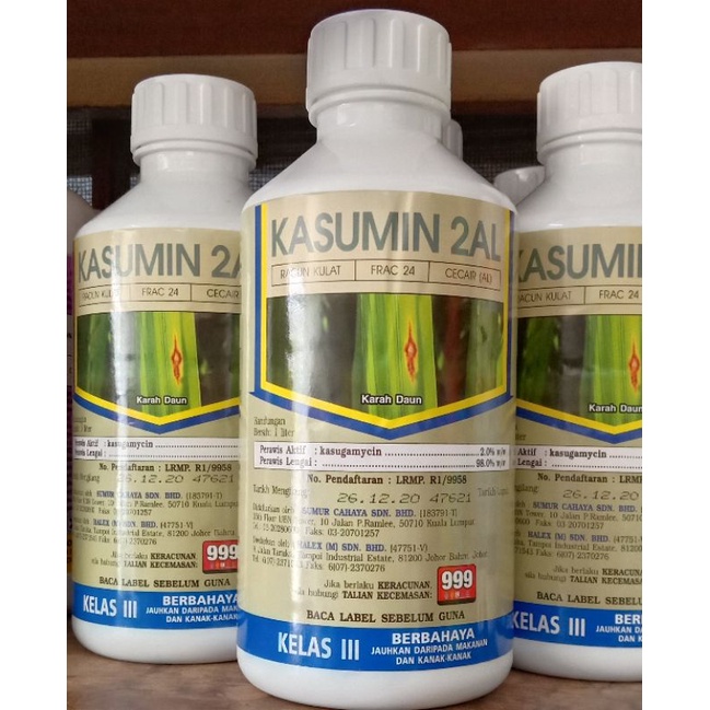 HALEX KASUMIN 2AL @1L RACUNKULAT Sesuai untuk Karah Daun I Penyakit BLB & | Shopee Malaysia