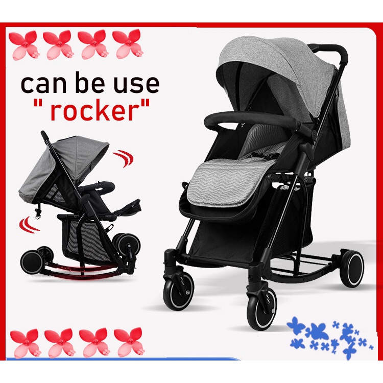 Folding Convertible baby stroller | Shopee Malaysia