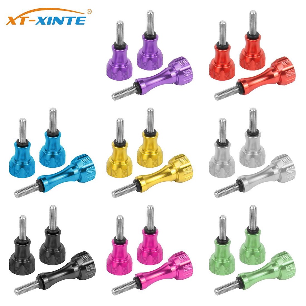 XT-XINTE Aluminum Alloy M5 Thumb Screws Bolt Nut Screw for Action ...