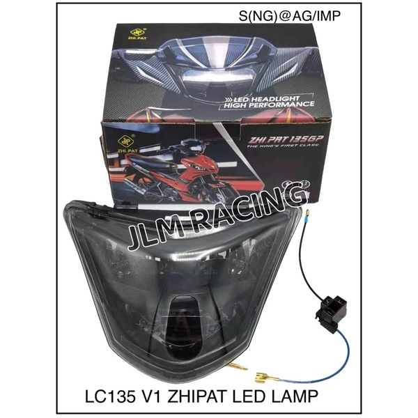 LC135 V1 Head Lamp zhipat LED | Shopee Malaysia