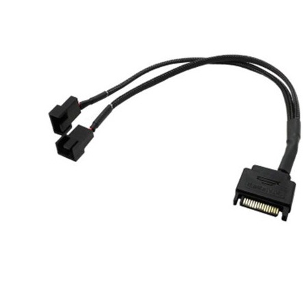 SATA To 4Pin 3pin CPU PWM Fan Split 2ways 4ways Fan Power Adapter PC ...