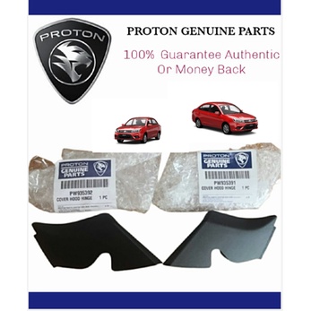 Proton Saga VVT Upper Bonnet Plastic Hood Hinge Cover / Penutup Plastik ...