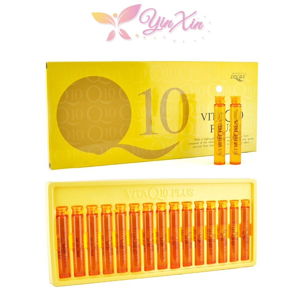 VITA Q10 PLUS Hair Ampoule (13ml x 15pcs | 13ml x 5pcs) | Shopee Malaysia
