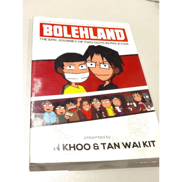 Bolehland Comic Komik Malaysia Book By Dan Khoo & Tan Wai Kit | Shopee ...