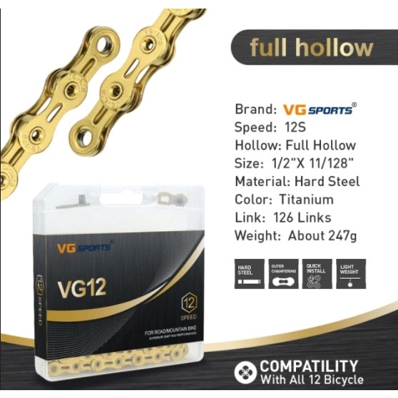 READY STOCK VG sports 8 9 10 11 speed bicycle road bike mtb lightweight ...