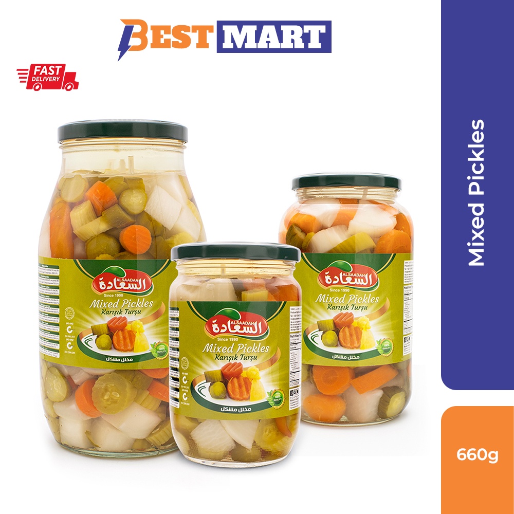 Al Saadah Mixed Pickles (660g) | Shopee Malaysia