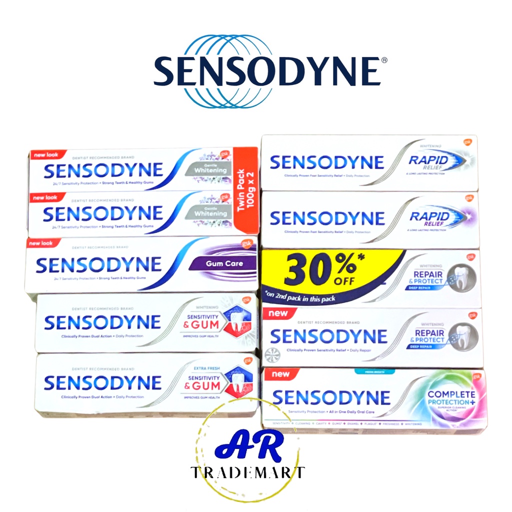 Sensodyne Toothpaste Sensitivity & Gum & Enamel 100g | Shopee Malaysia
