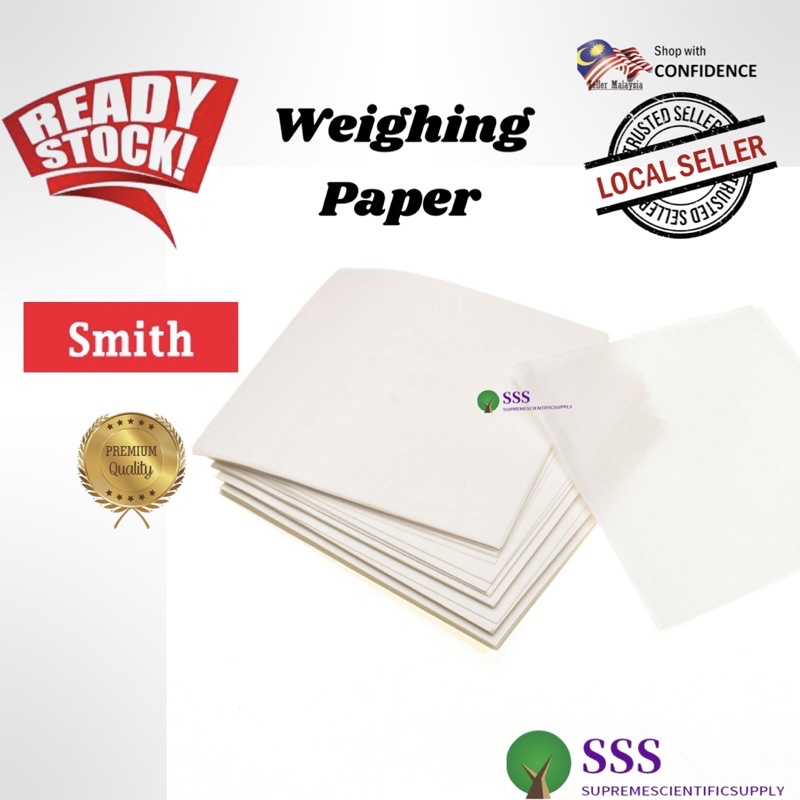 🔥[Ready stock]🔥Weighing Paper | Kertas Penimbang (2 sizes Available ...