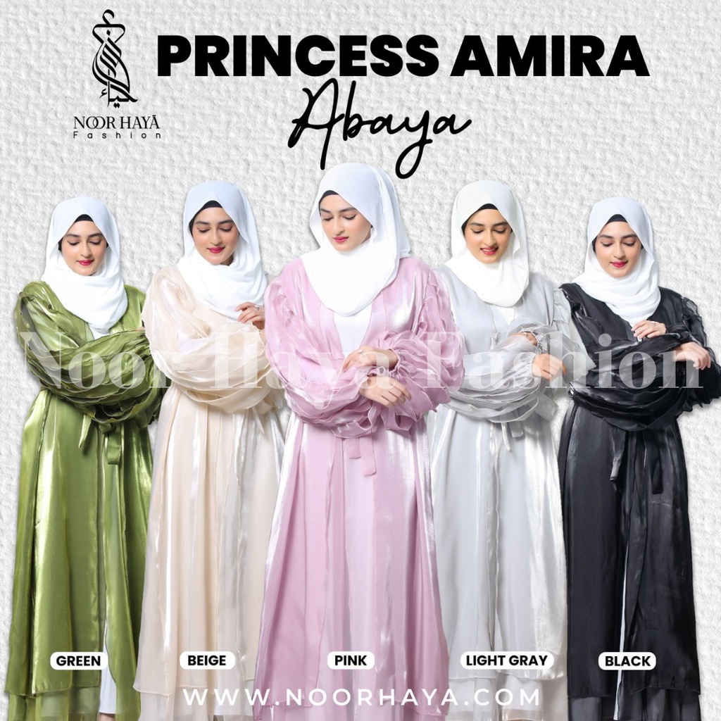 [RAYA COLLECTION] PRINCESS AMIRA ABAYA [READYSTOCK] | Shopee Malaysia