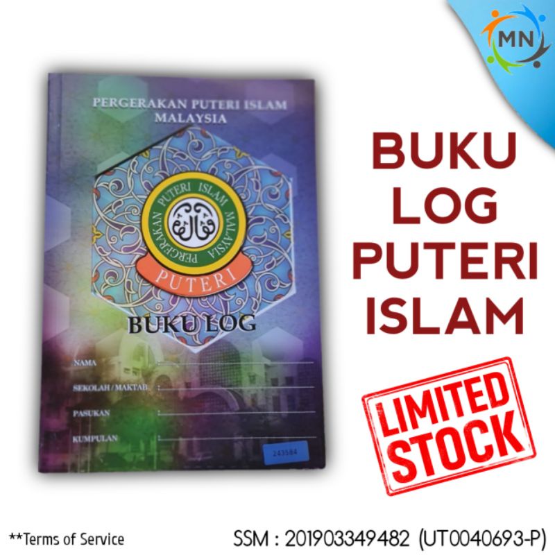 Buku Log Puteri Islam Malaysia Sekolah Rendah dan Sekolah Menengah ...