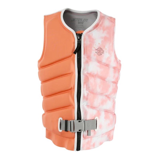 Jetpilot X1 F/E Ladies Life Jacket - Zahra Kell Edition Peach JA22302 ...