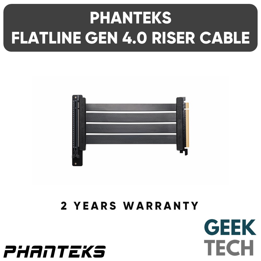 PHANTEKS Flatline PCIe 4.0 Riser Cable | Shopee Malaysia