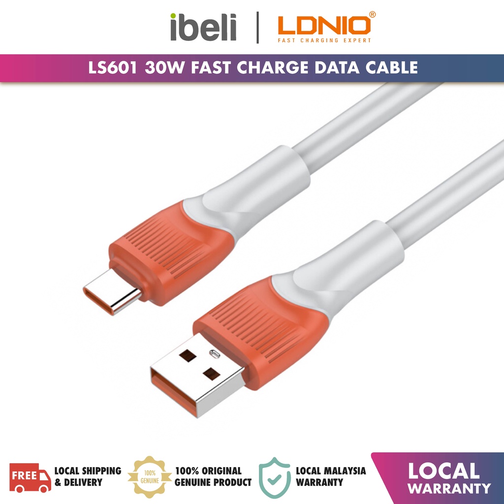 LDNIO LS601/ LS602/LS603/LS604 30W Fast Charging High Power Quick ...