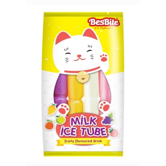 Besbite Milk Ice Tube / Mini Fruity Jelly / Mini Fruity Pudding (250gm ...