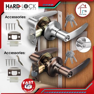 DELUXE 6491 SN/AC-ET Hard-Lock Tubular Lever Cylindrical Lock Set ...