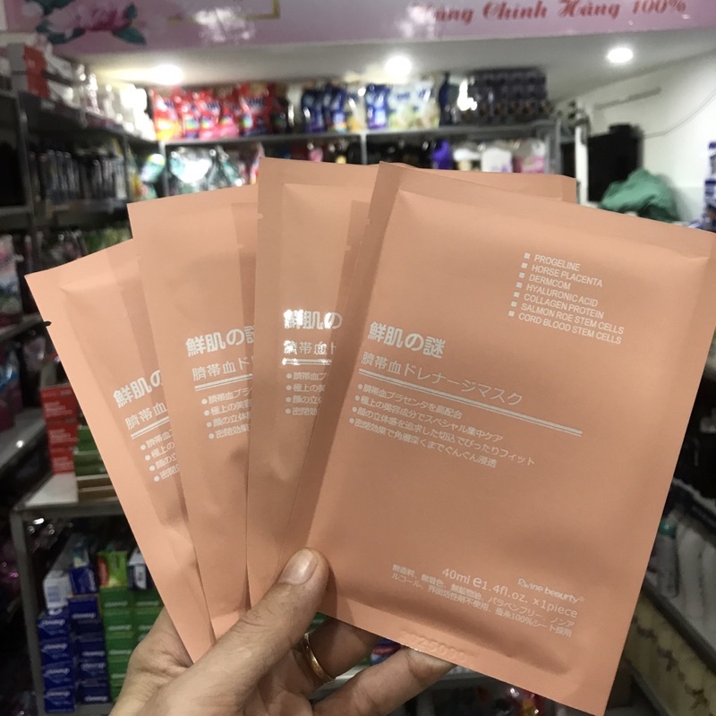 Rwine beaurty Sheep Placenta Mask 40ml | Shopee Malaysia