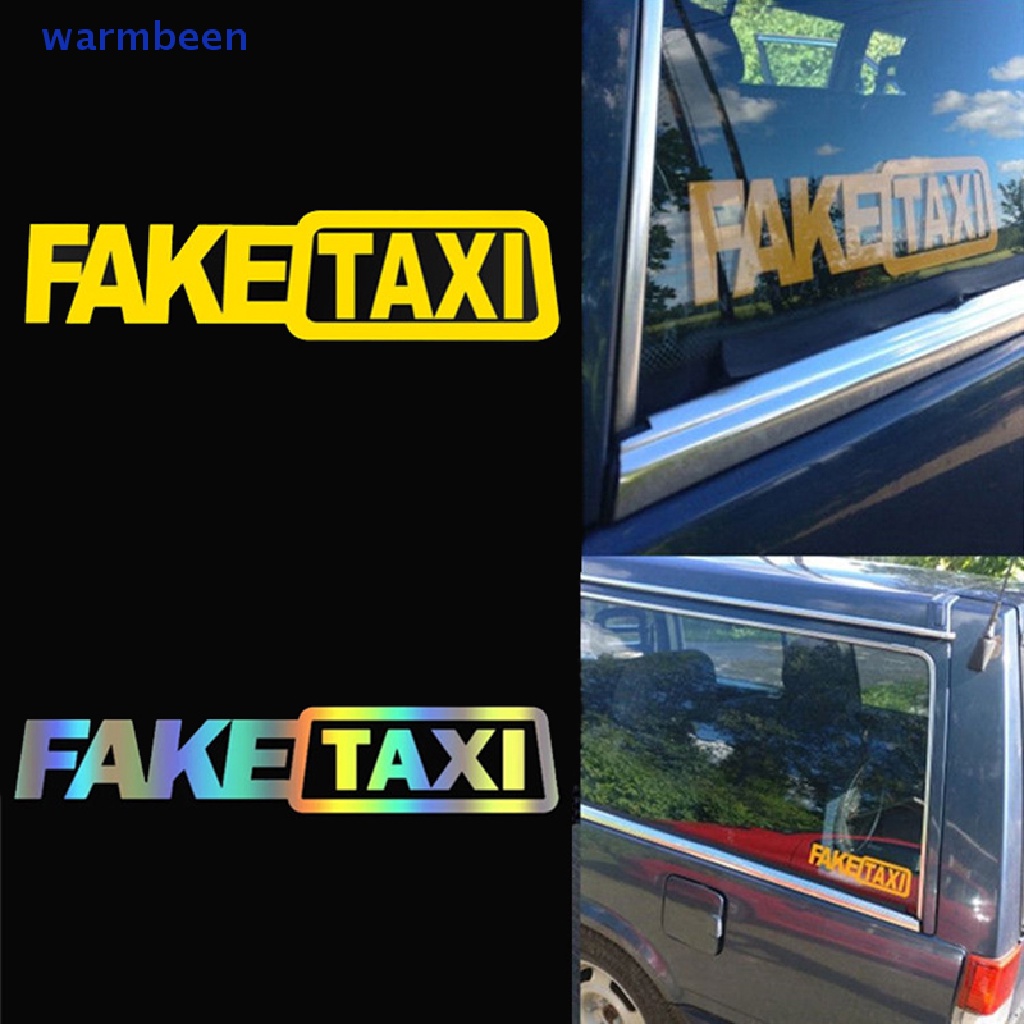 (warmbeen) Universal FAKE TAXI Car Auto Sticker Decal Emblem Self ...