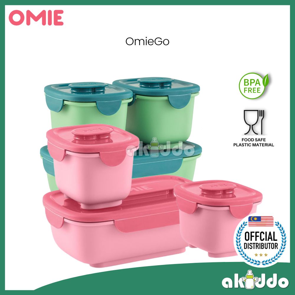 OMIELIFE OmieGo Stackable Bento Lunch Box | Shopee Malaysia