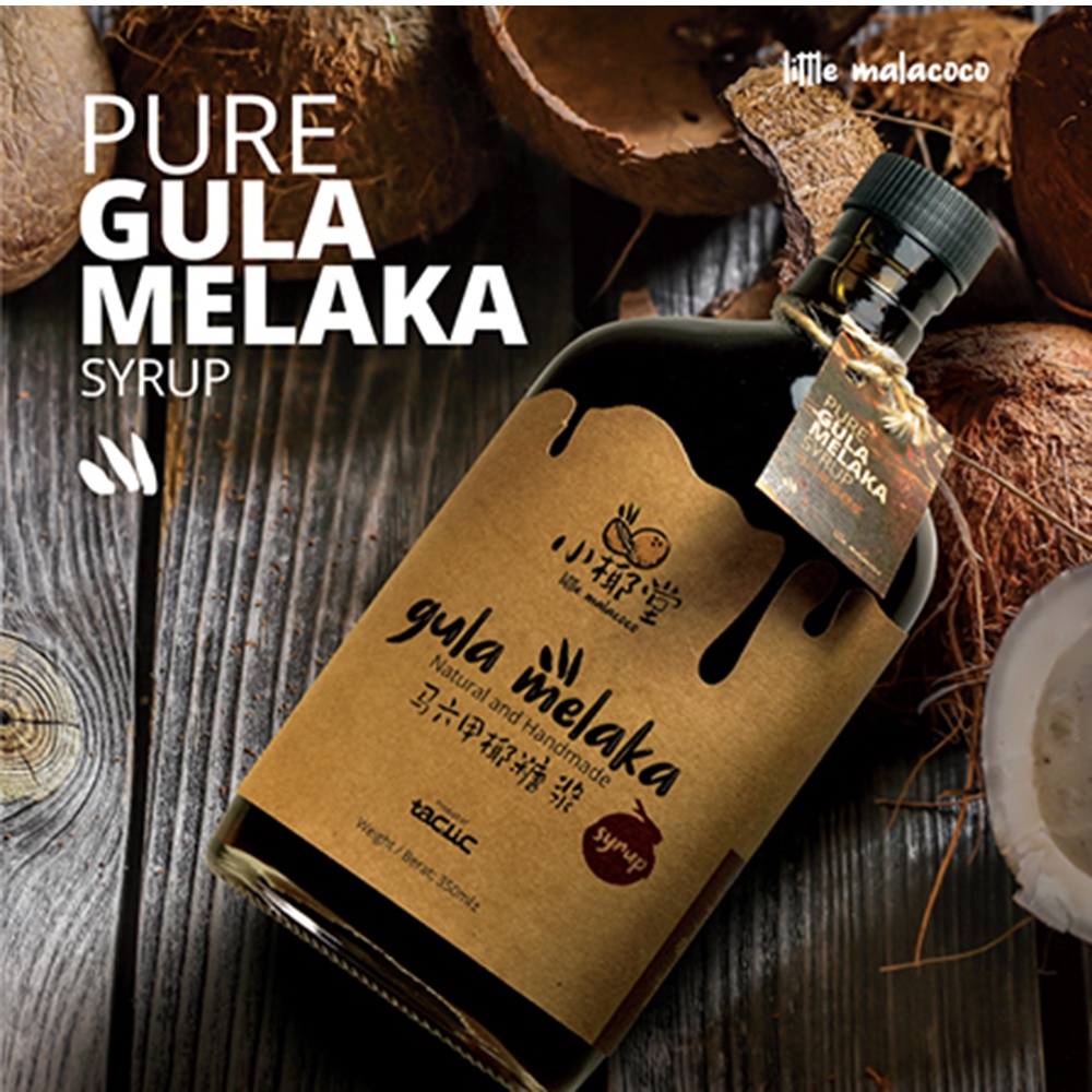 Little Malacoco Gula Melaka Syrup / Pure Coconut Sugar Syrup (350ml ...