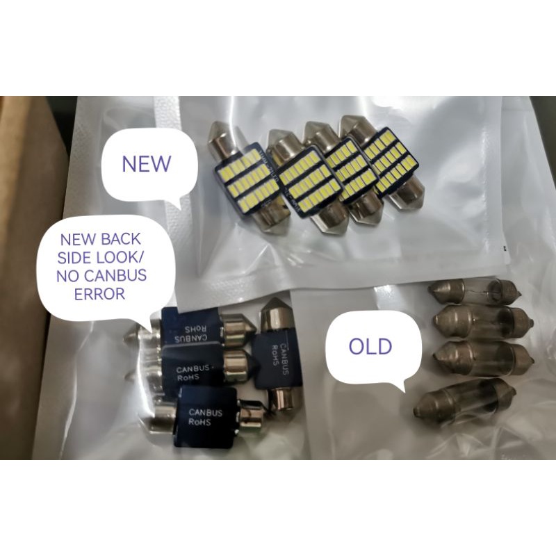 CANBUS WHITE LED LIGHT/REAR BOOT- MITSUBISHI LANCER/PROTON INSPIRA ...