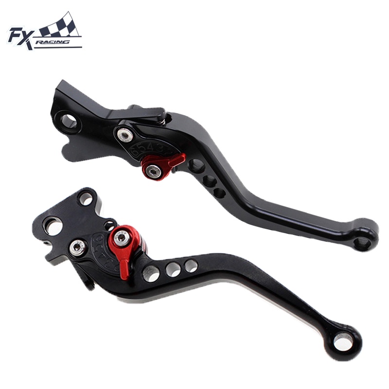FXCNC Aluminum Motorcycle Disc Brake Levers For Vespa PX Disc Models ...