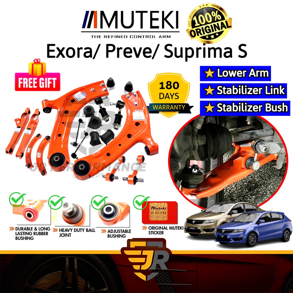 Muteki Lower Arm / Stabilizer Link / Stabilizer Bush Muteki Exora ...