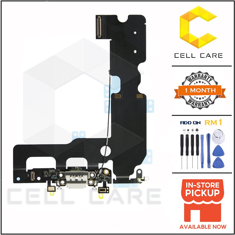 CellCare Charging Board USB Port Flex Cable Ribbon Compatible For IP 7 ...
