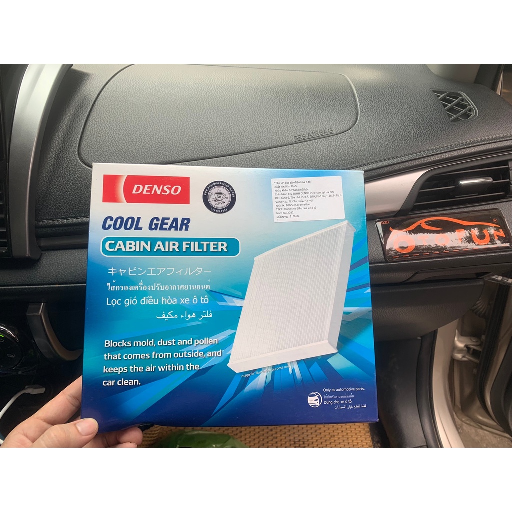 Denso 2370 AIR CONDITIONER AIR FILTER FOR TOYOTA CAMRY, COROLLA ...