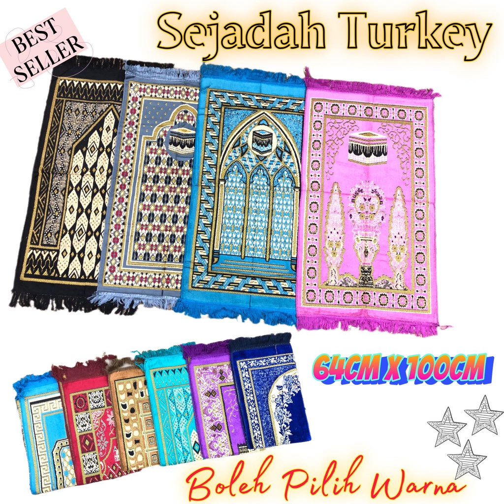 Sejadah Turkey Standard Size | Shopee Malaysia