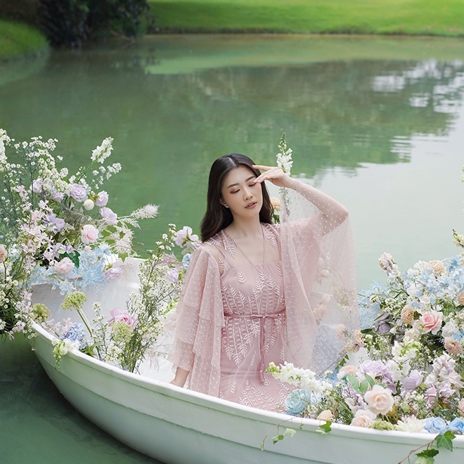 Aura Label - Alice Dress in Pink | Shopee Malaysia