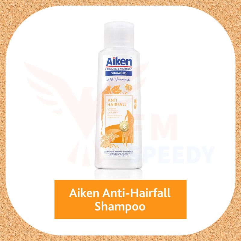 AIKEN Prebiotic & Probiotic Shampoo Anti Hairfall/ Anti Dandruff/Smooth ...