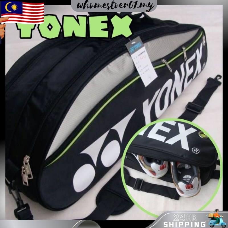 24HRS🥇Yonex Badminton Bag Waterproof Double Compartment Strap Sebelah ...