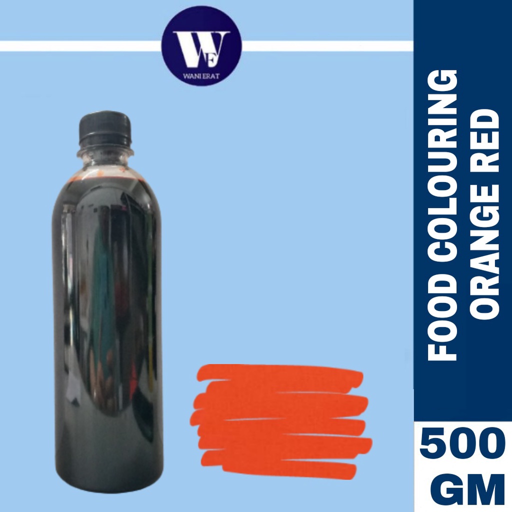 [500GM] FOOD COLOURING ORANGE RED | PEWARNA MAKANAN MERAH JINGGA ...