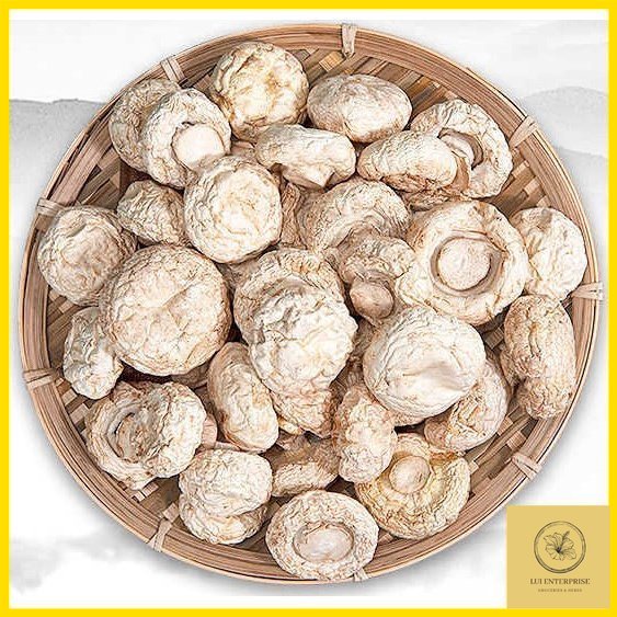 Cendawan Putih Kering Liar | Dried White Button Mushroom | 野生白蘑菇 ...