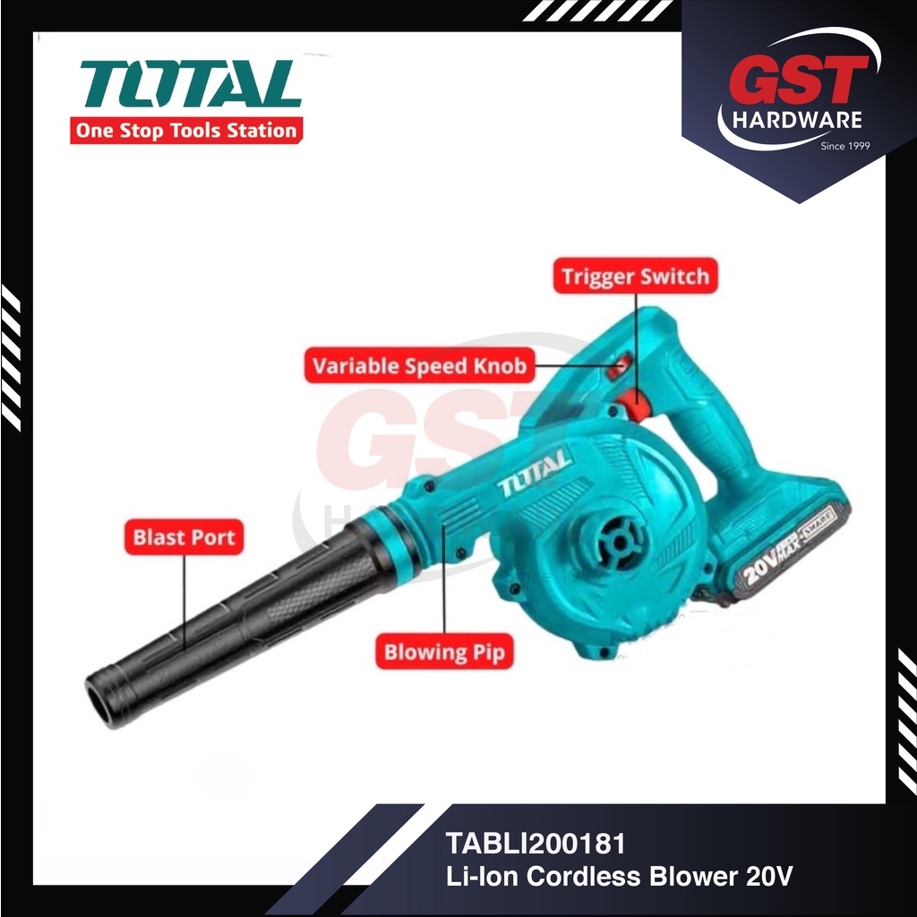 Total Blower Cordless 20V Cordless Air Blower Cordless Blower Powerful ...