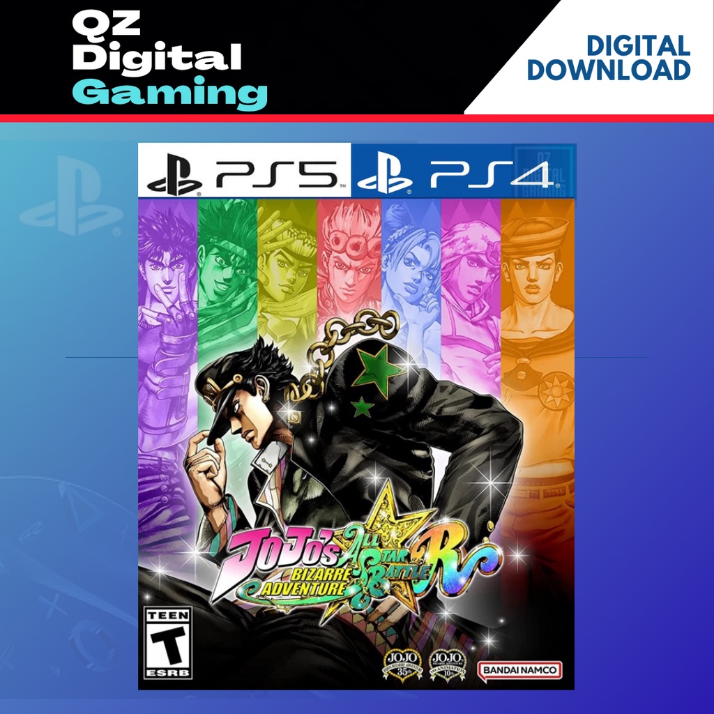 PS4 / PS5 JOJO Bizarre Adventure All-Star Battle R Full Game Digital Download JOJO's | Shopee ...