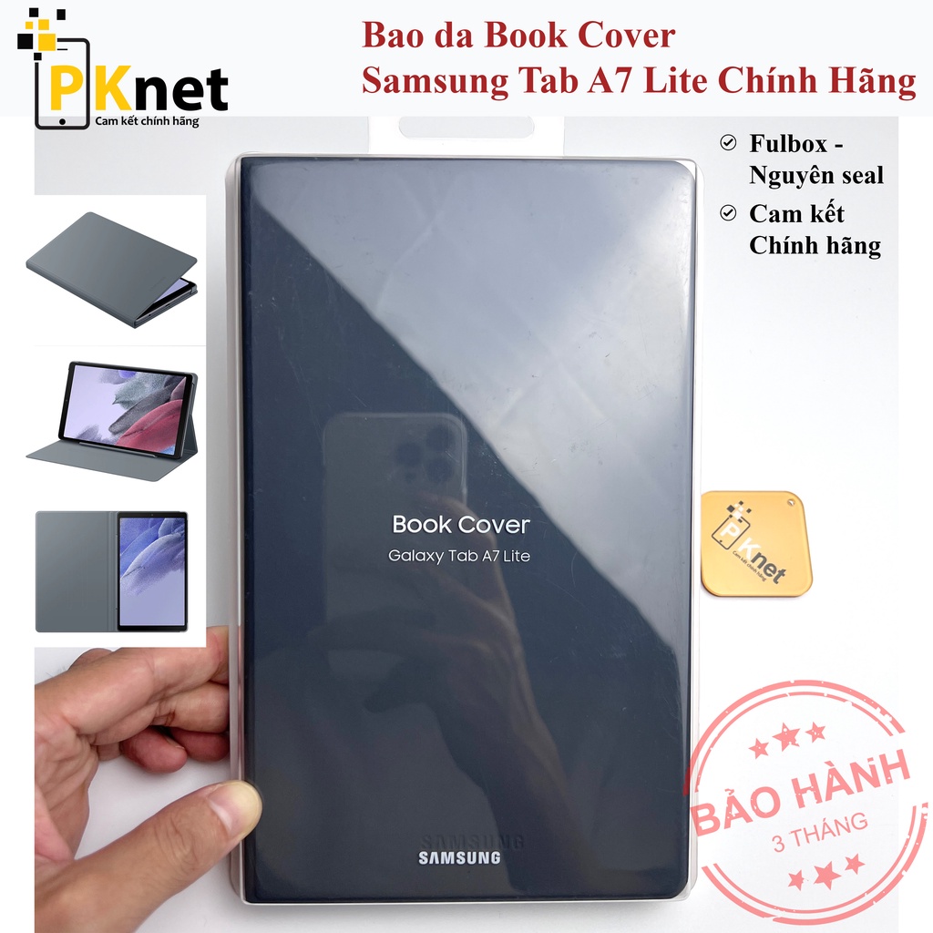 Samsung Tab A7 Lite Book Cover Genuine Leather Case - FULLBOX, Fully ...