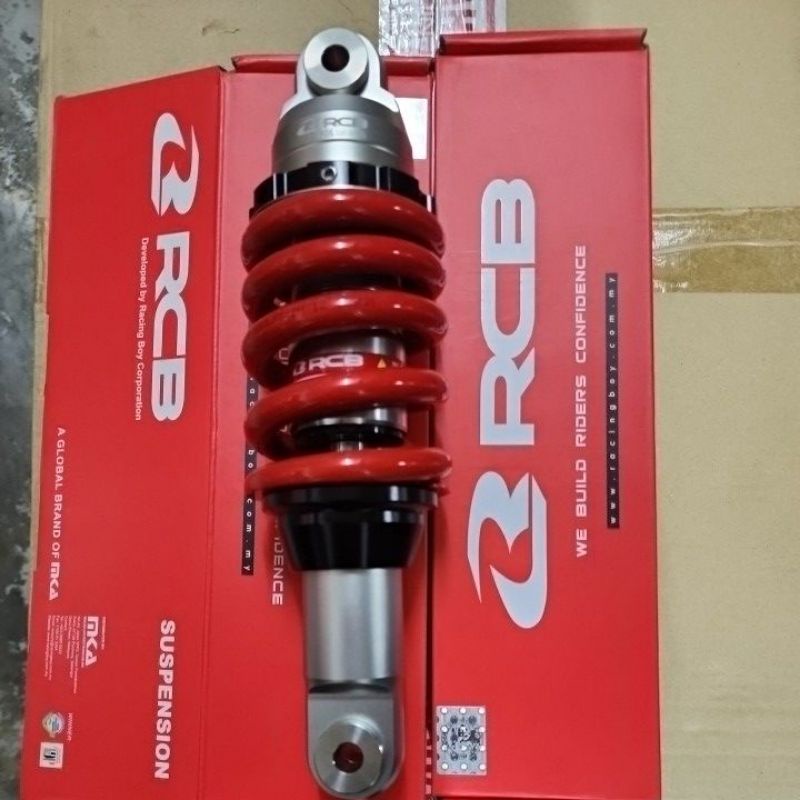 MONOSHOCK RG SPORT/RGV RCB E2 LINE (250MM) RED | Shopee Malaysia