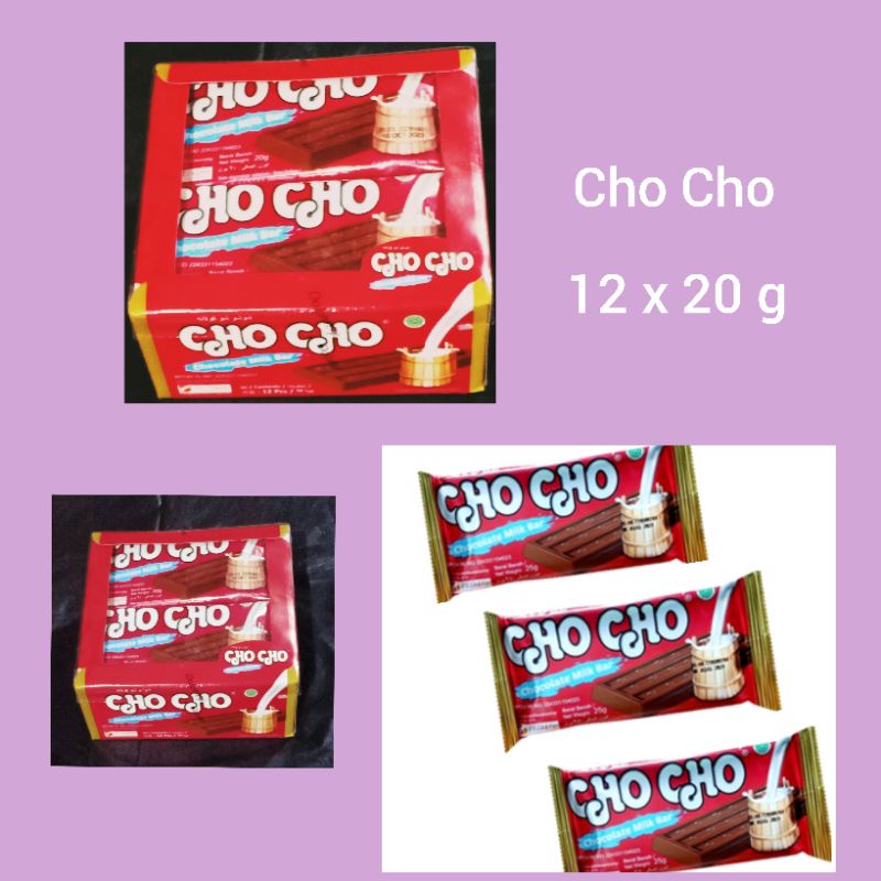 Cho Cho Chocolate Milk Bar 12x20 g | Shopee Malaysia