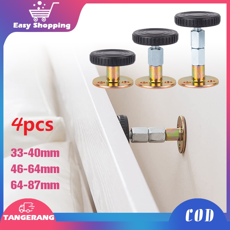 4pcs Adjustable Threaded Bed Frame Stopper Tool | Shopee Malaysia