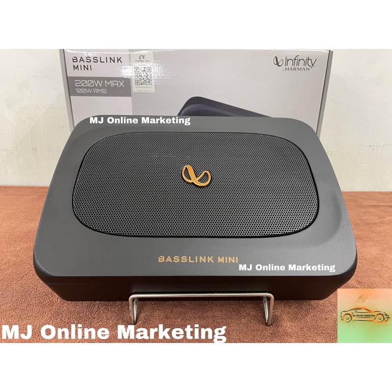 Infinity Basslink Mini Compact Under-Seat Subwoofer With Class D ...