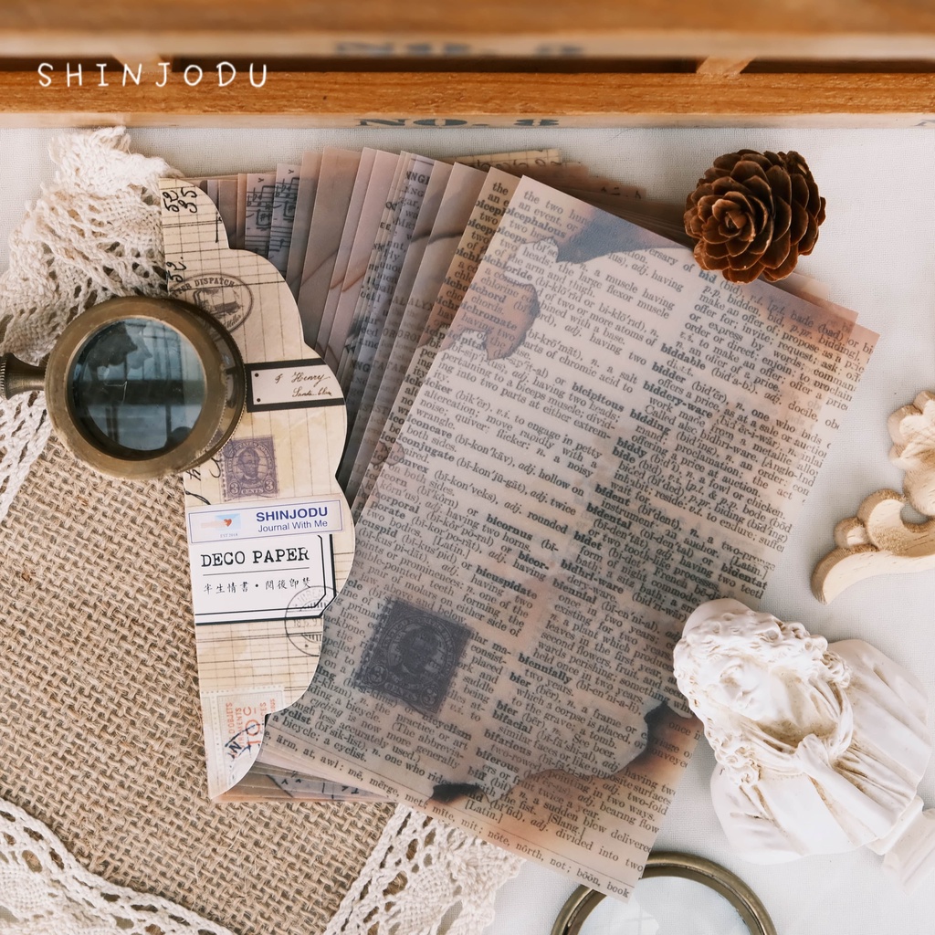 Manuscript Translucent Background Paper | Shinjodu | Journal | Bujo ...